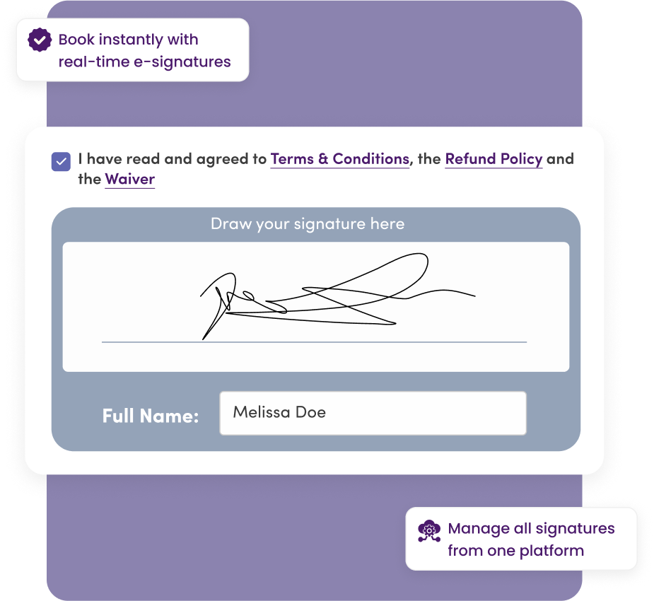 Embed E-Signature Process into your Traveler Checkout Forms – SquadTrip
